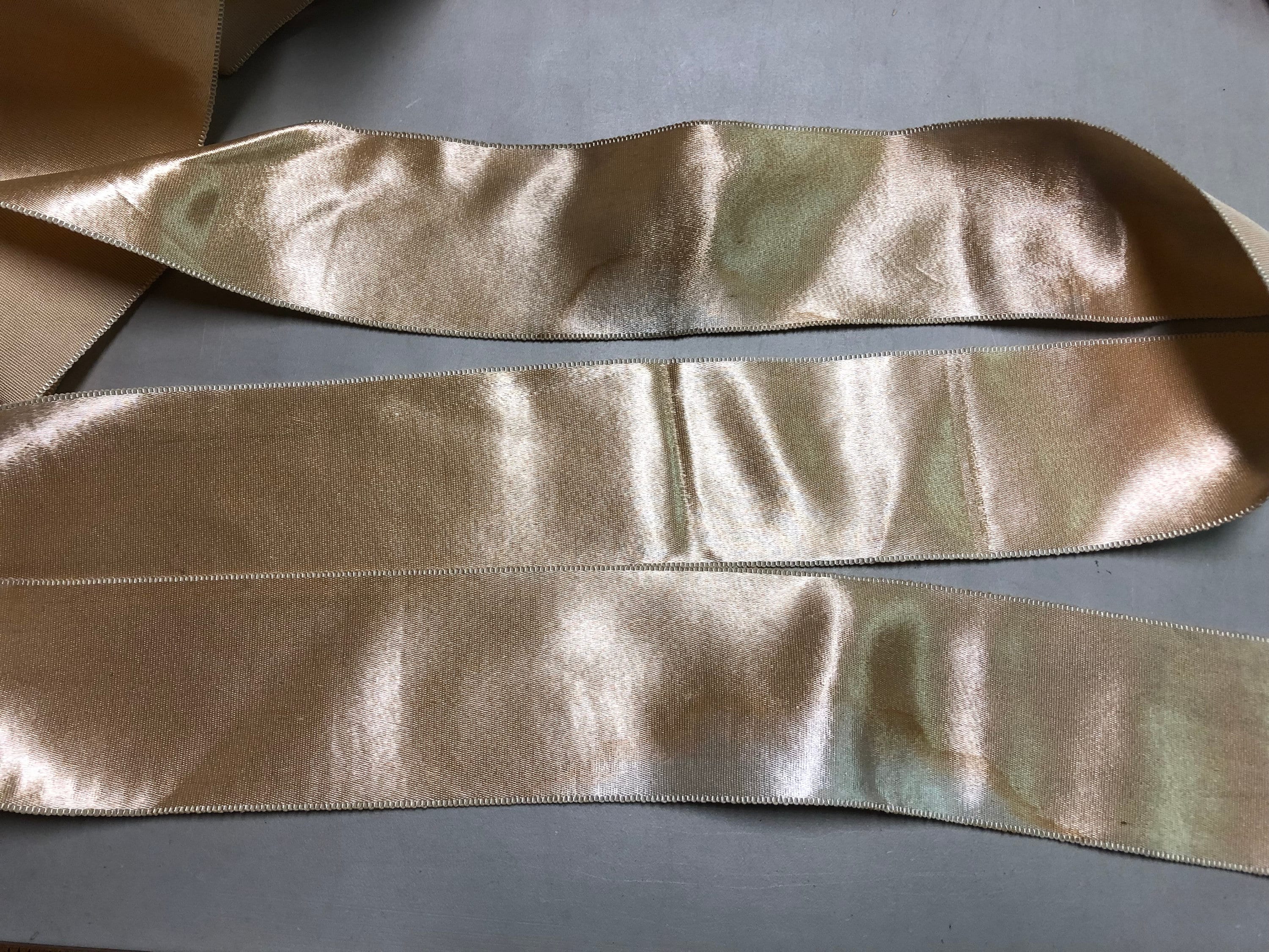 Vintage Satin Faille Ribbon French Orange Shebert 100% | Etsy