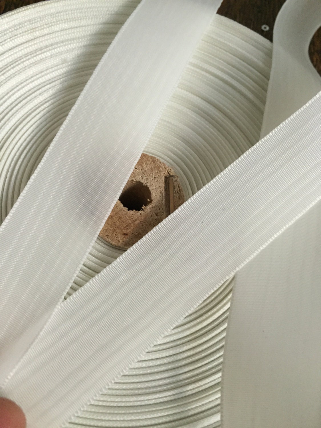 Vintage White Moire Gros Grain Taffeta Ribbon 7/8 Inches | Etsy