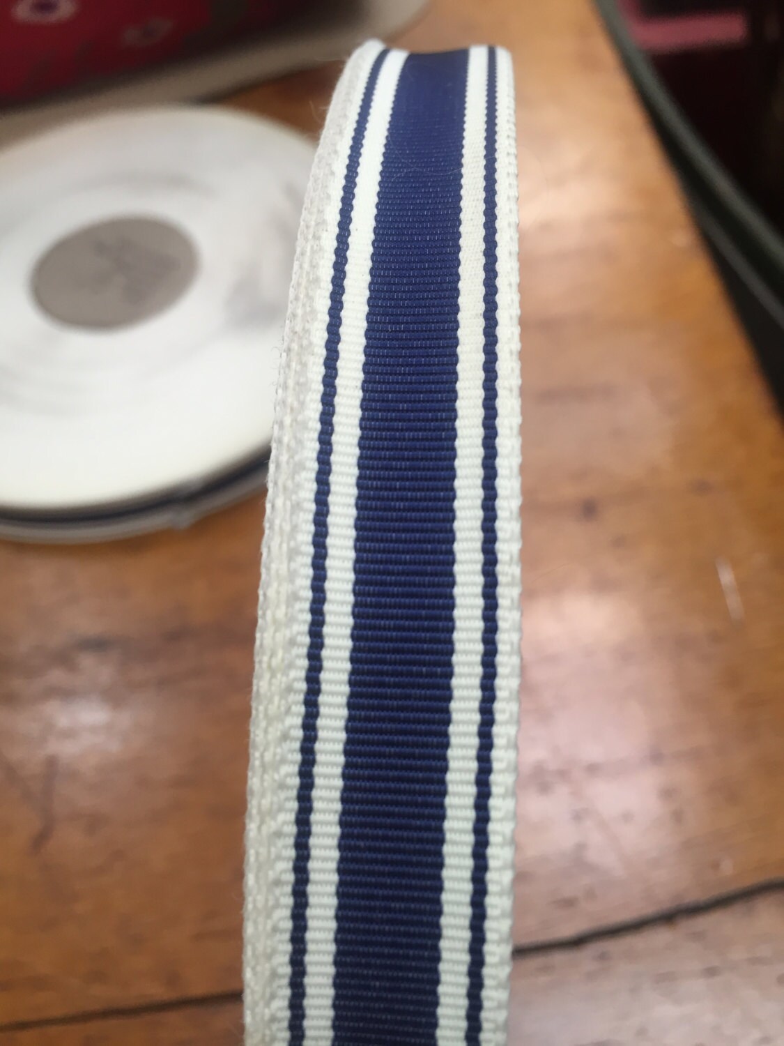 Vintage Multi-color Striped Gros Grain Ribbon 5/8 Inches | Etsy