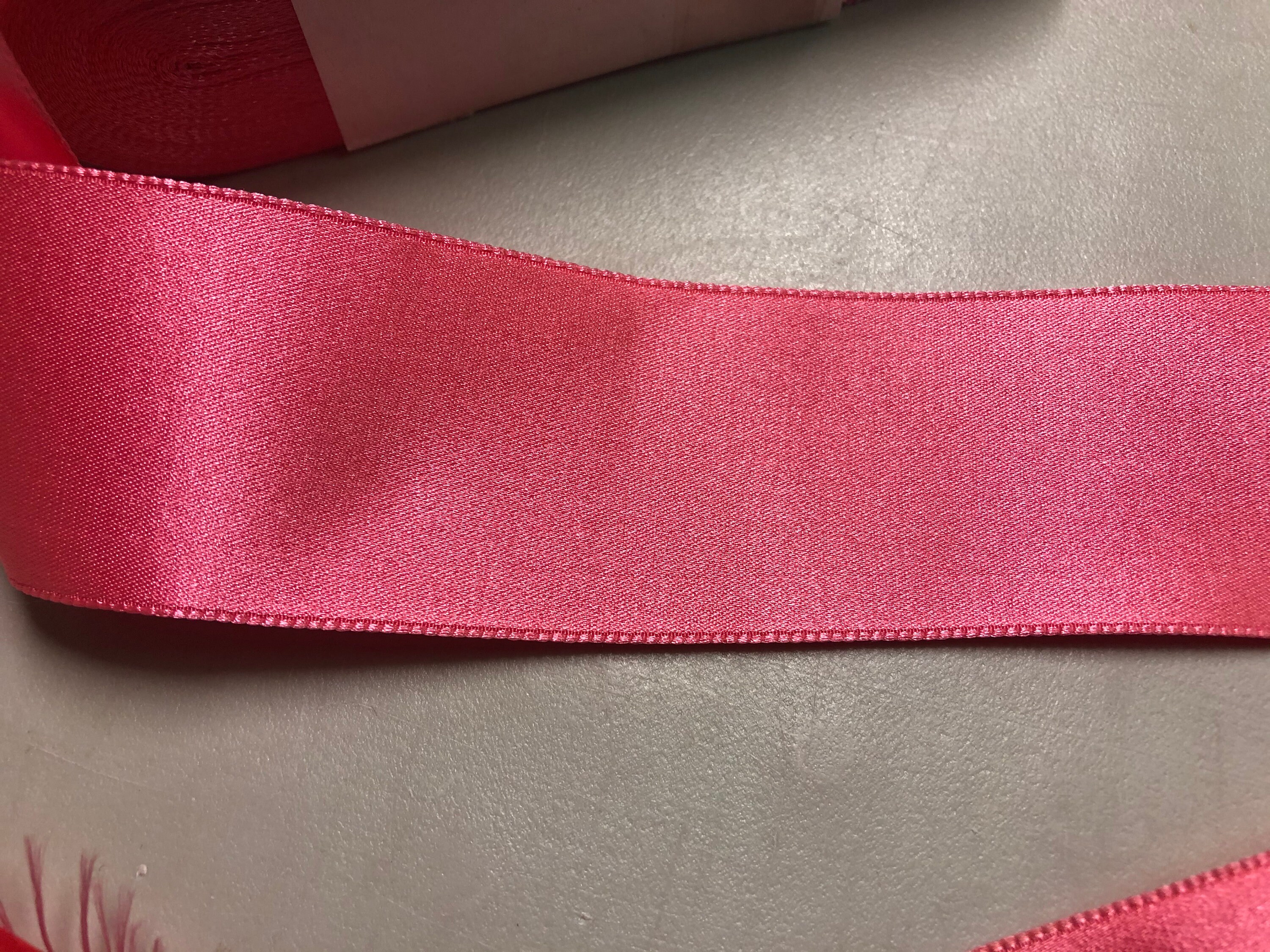 Society Vintage Satin Ribbon in Coquette 100% Rayon 1 5/8 | Etsy
