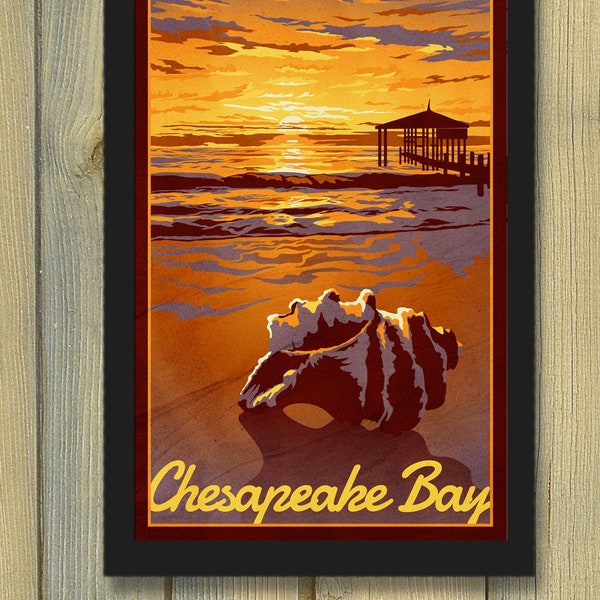 Chesapeake Bay Poster - Etsy