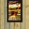 Chazy Apple Orchards Vintage Travel Poster | Plattsburgh NY Art Print ...