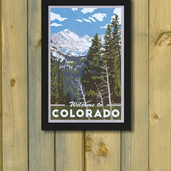 Colorado Poster - Etsy