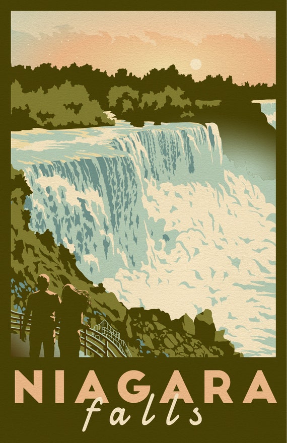 Niagara Falls Wpa Poster