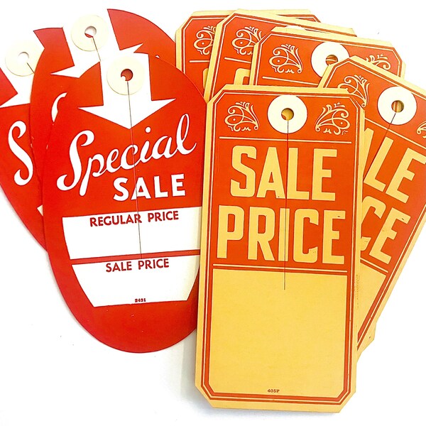 Large Price Tag - Etsy