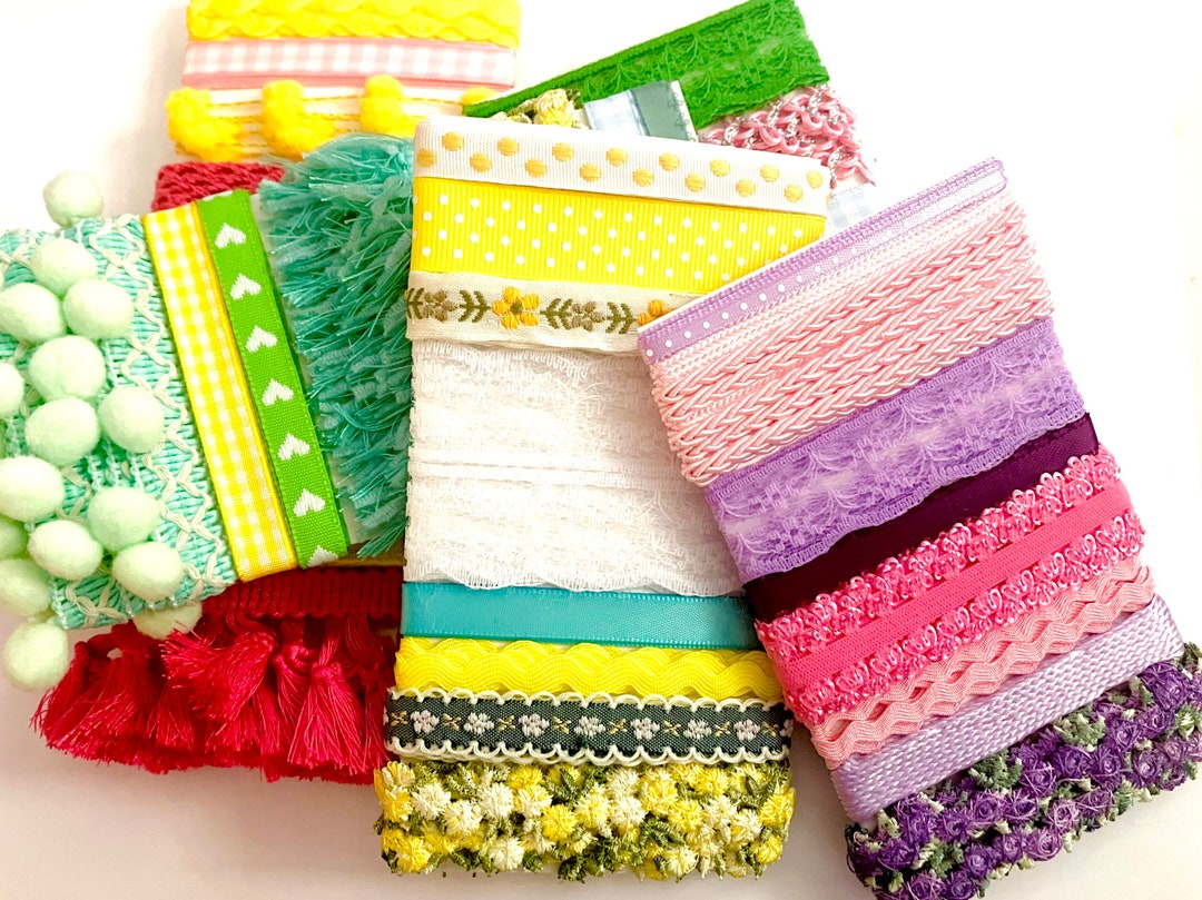 8 Yards Spring Lace and Trim Bundles Trim Embellishments - Etsy Australia
