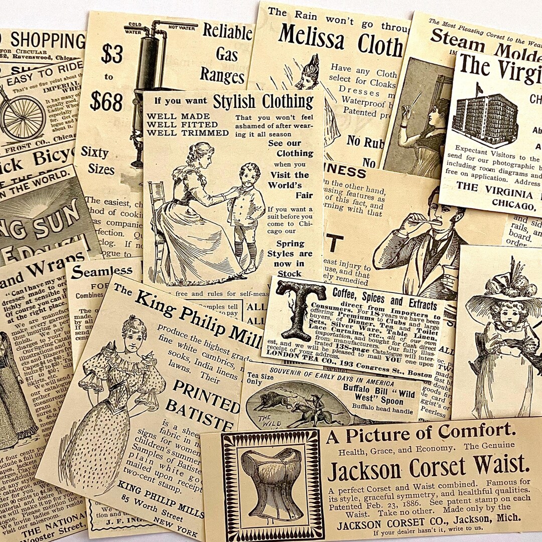 Antique Advertising, Ephemera Pieces, Vintage Ephemera, Ladies Home ...