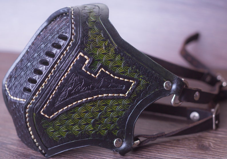 Leather Armor-grade Mask - Etsy