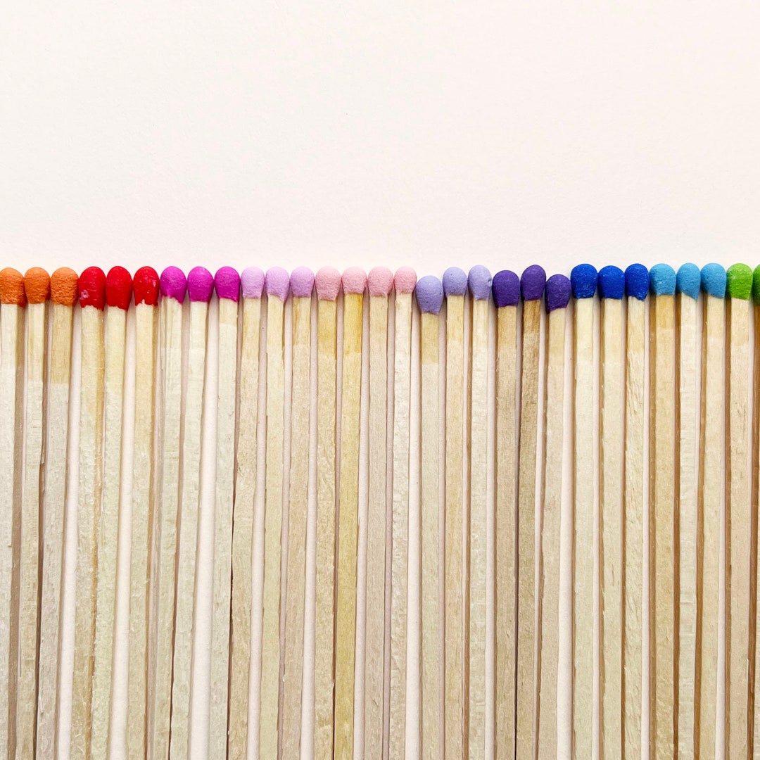 Luxury Matchstick Refills / Long Matches 9.7cm / Set 50 / Optional ...