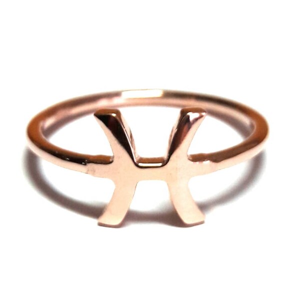 Pisces Gold Ring - Etsy