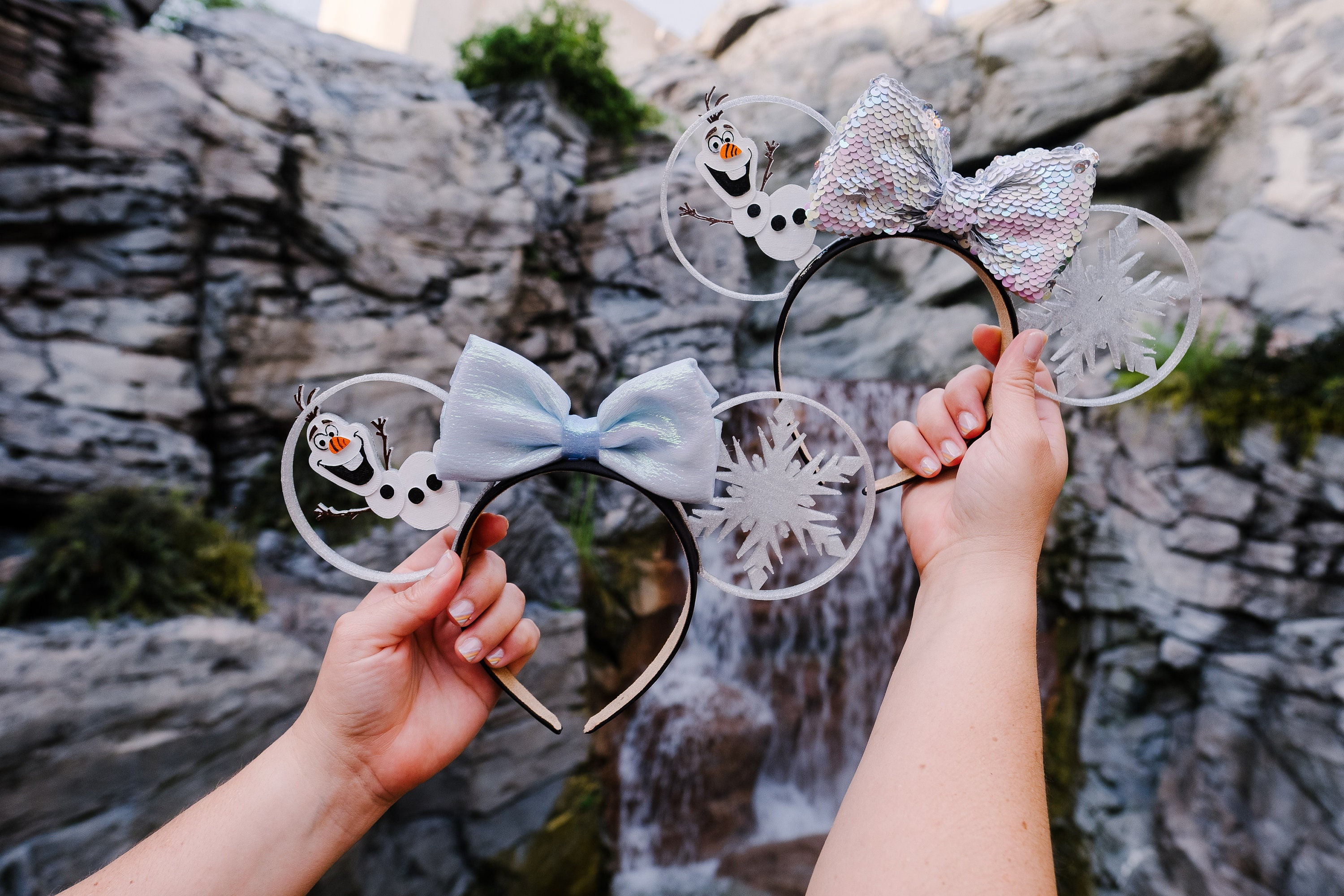 Disney Princess Face Mask Disney Frozen Olaf Face Headband - Officially ...