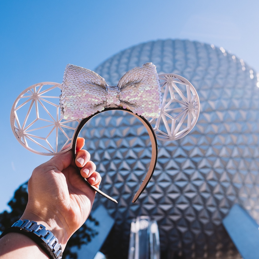 Epcot Ball Inspired Mickey Ear Headband - Etsy