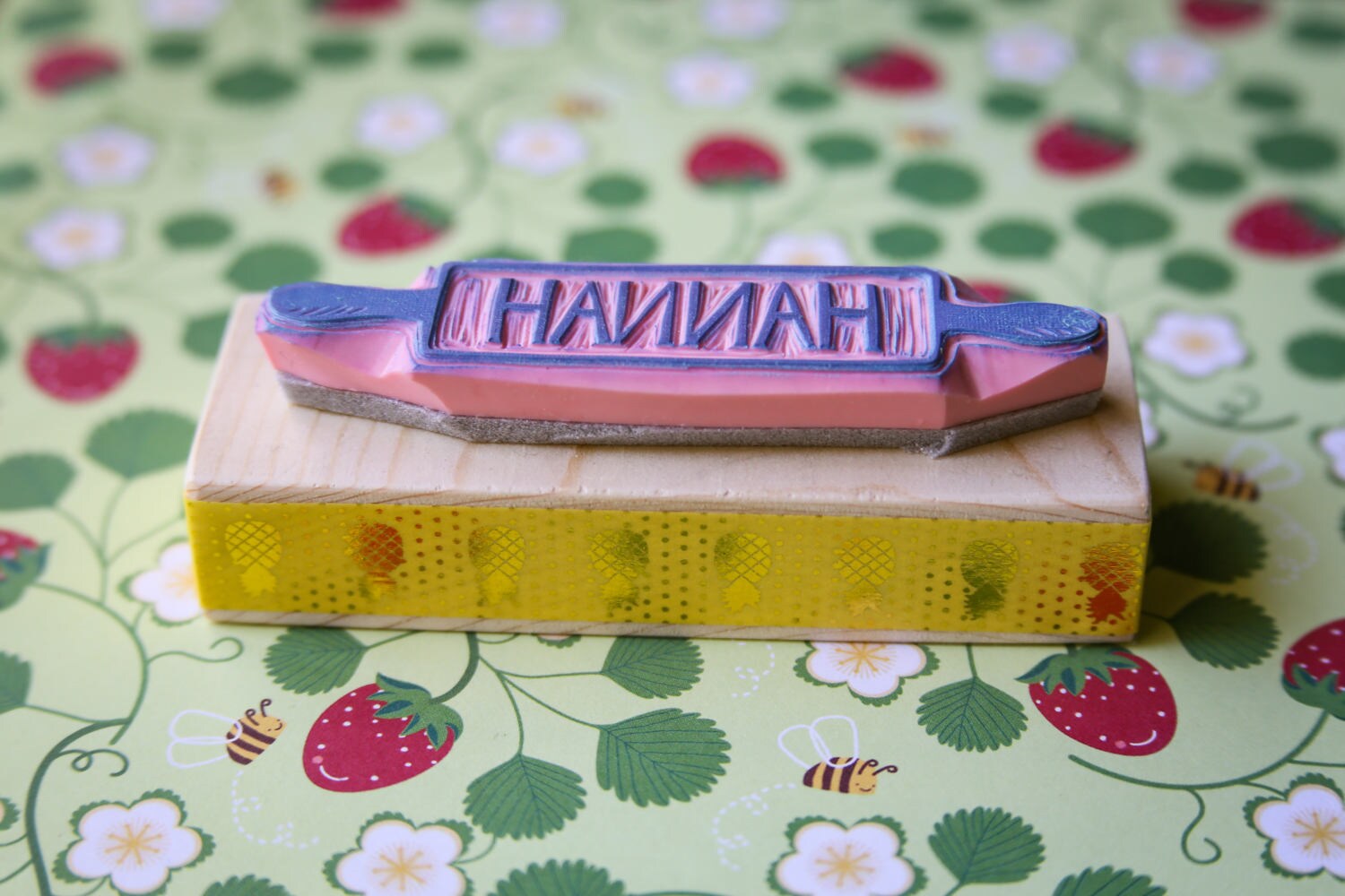 Personalized Rolling Pin Stamp - Etsy