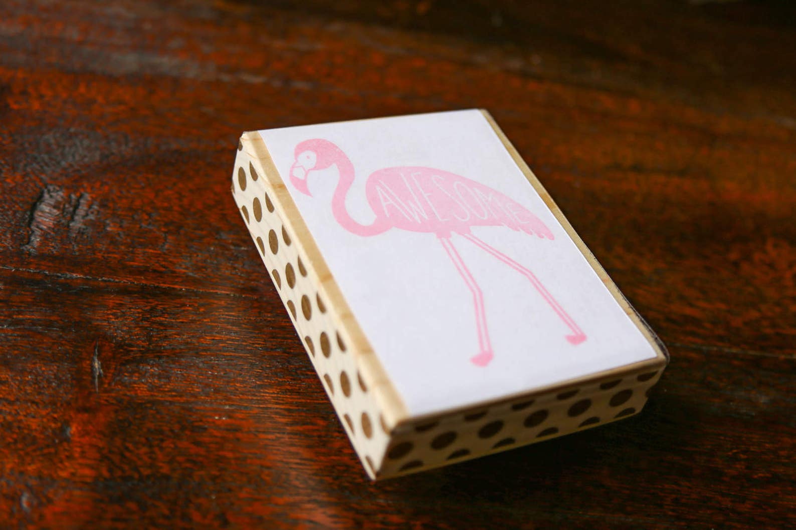 Personalized Flamingo Name Stamp | Etsy