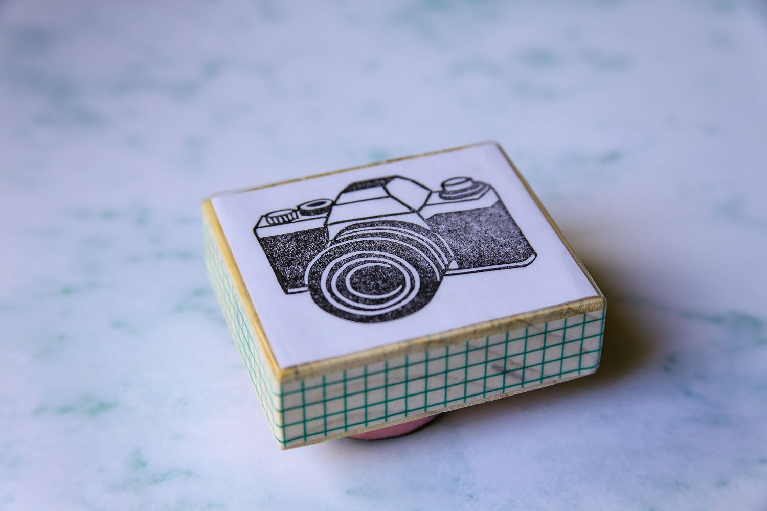 Camera Stamp, Option to Personalize - Etsy