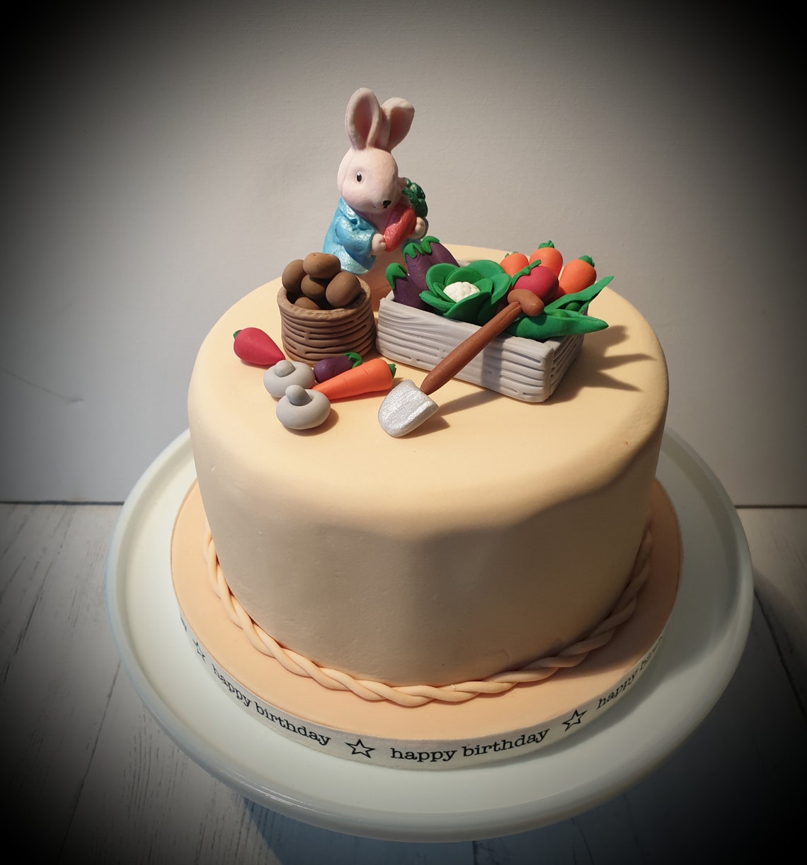 Fondant Vegetables for Cake/cupcake Peter Rabbit Theme Style - Etsy