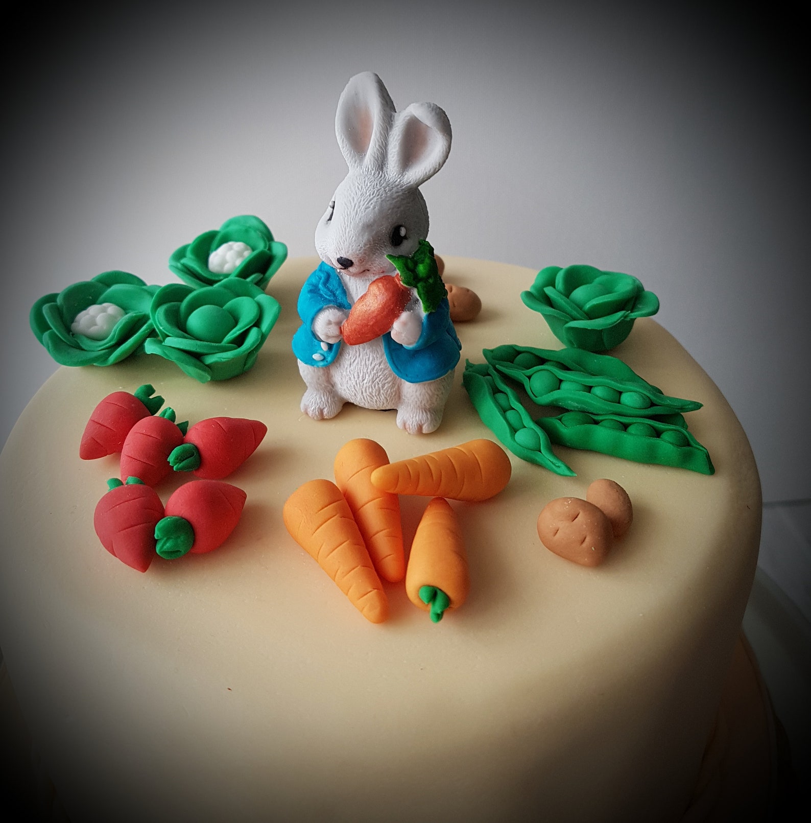 Fondant Vegetables for Cake/cupcake Peter Rabbit Theme Style - Etsy