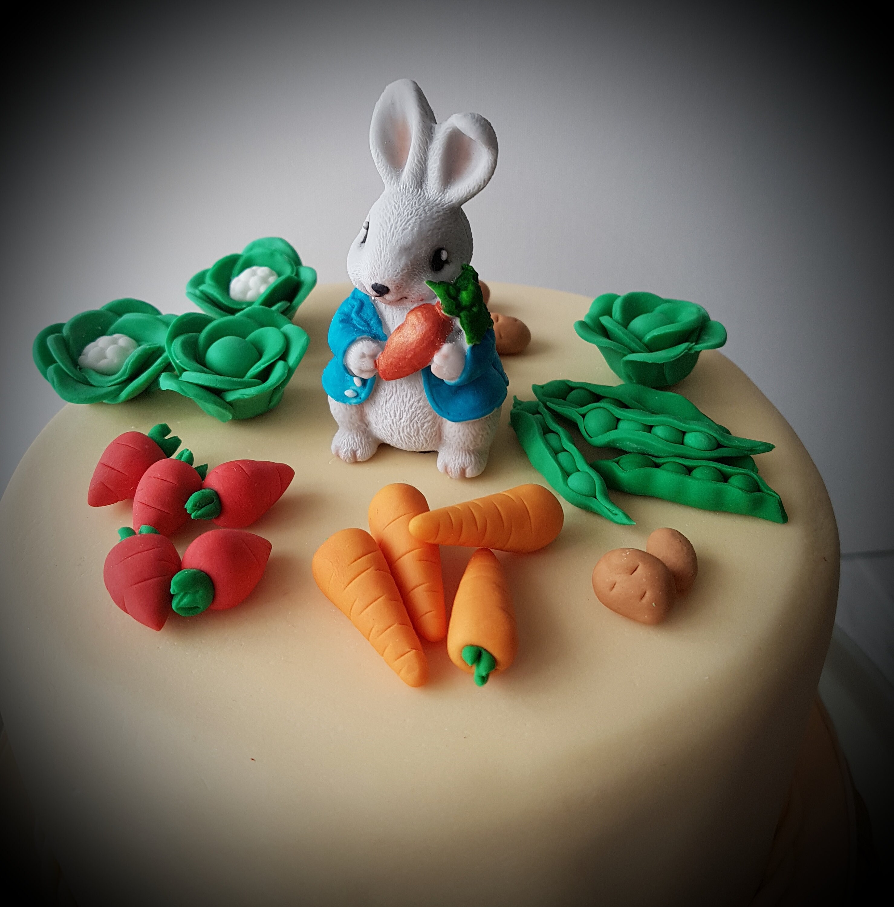 Fondant Vegetables for Cake/cupcake Peter Rabbit Theme Style - Etsy