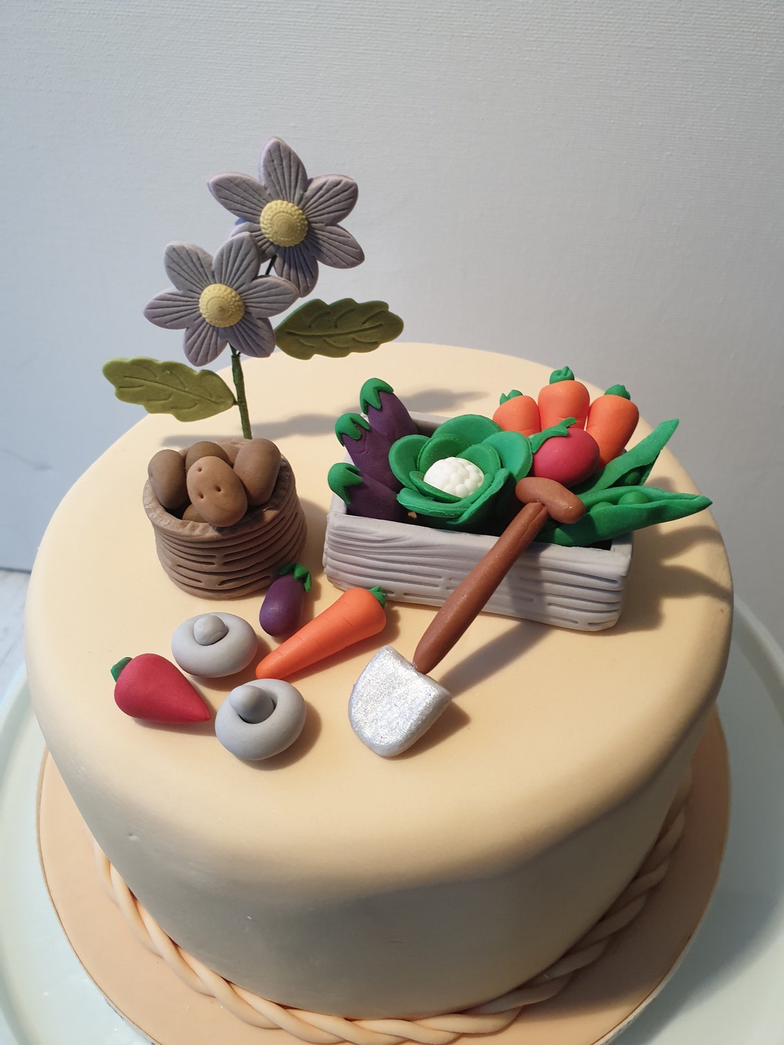 Fondant Vegetables for Cake/cupcake Peter Rabbit Theme Style - Etsy