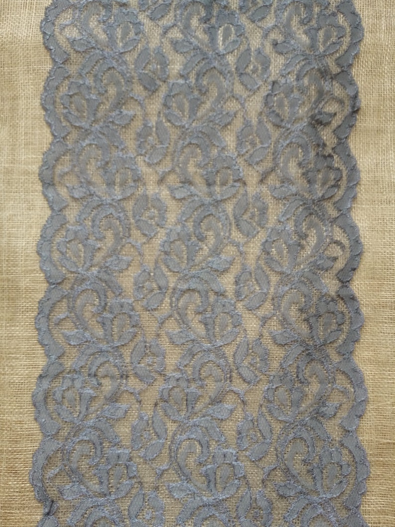 Gray Table Runner Gray Table Runner Wedding 9/22cm | Etsy