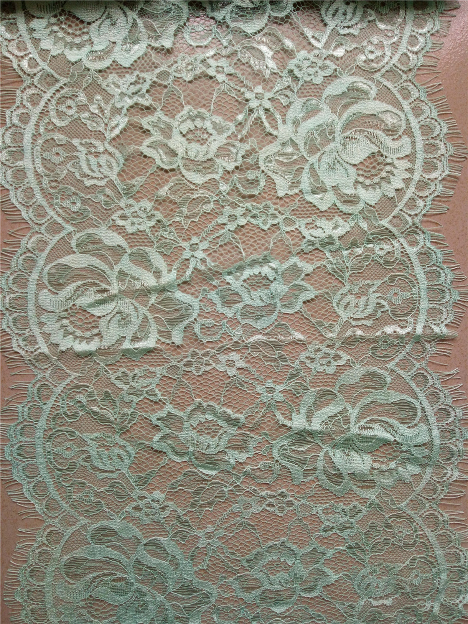 Mint Lace Table Runner 12 Mint Green Table Runners - Etsy