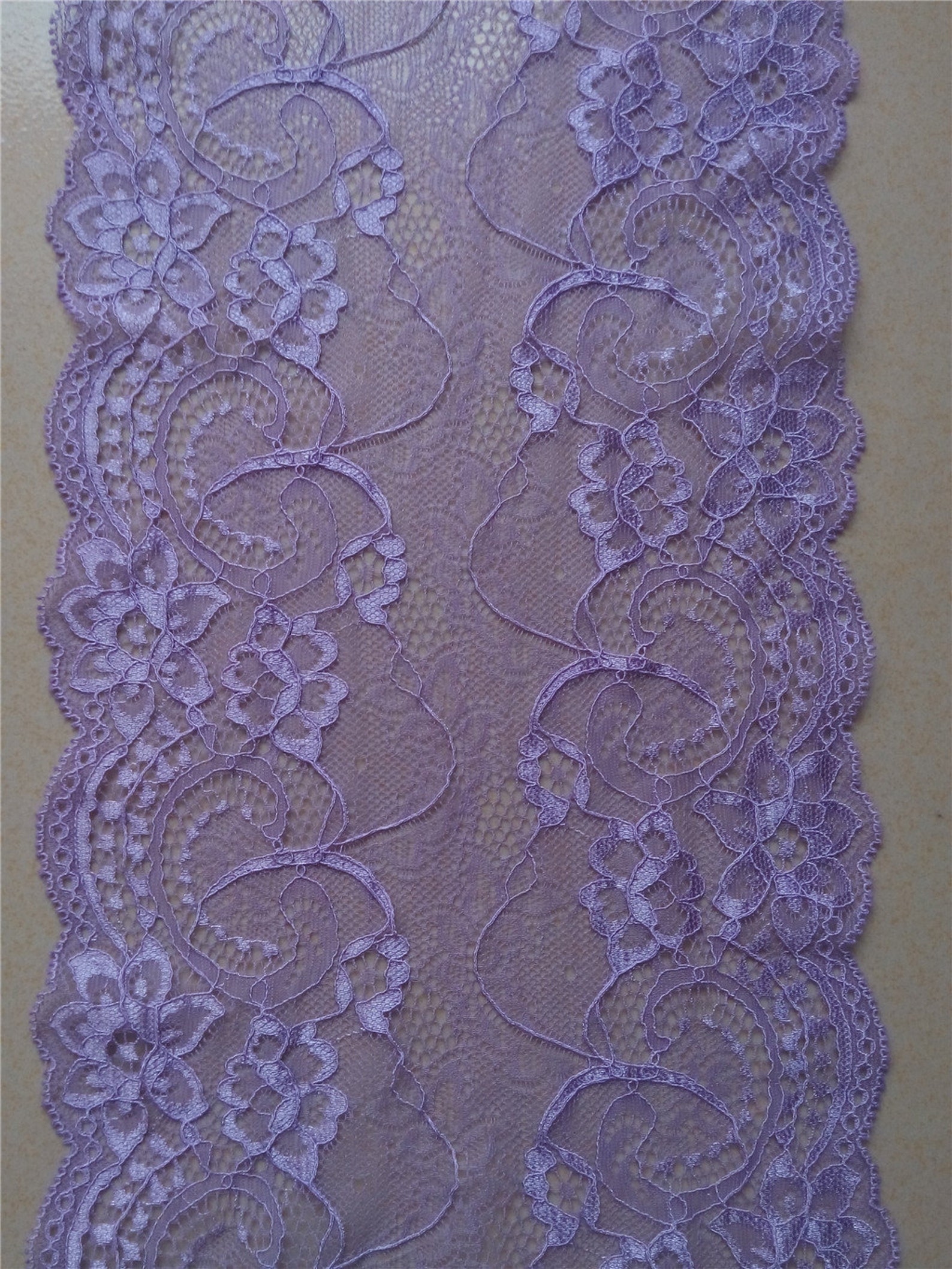 Lavender lace table runner wedding table runner lace table | Etsy