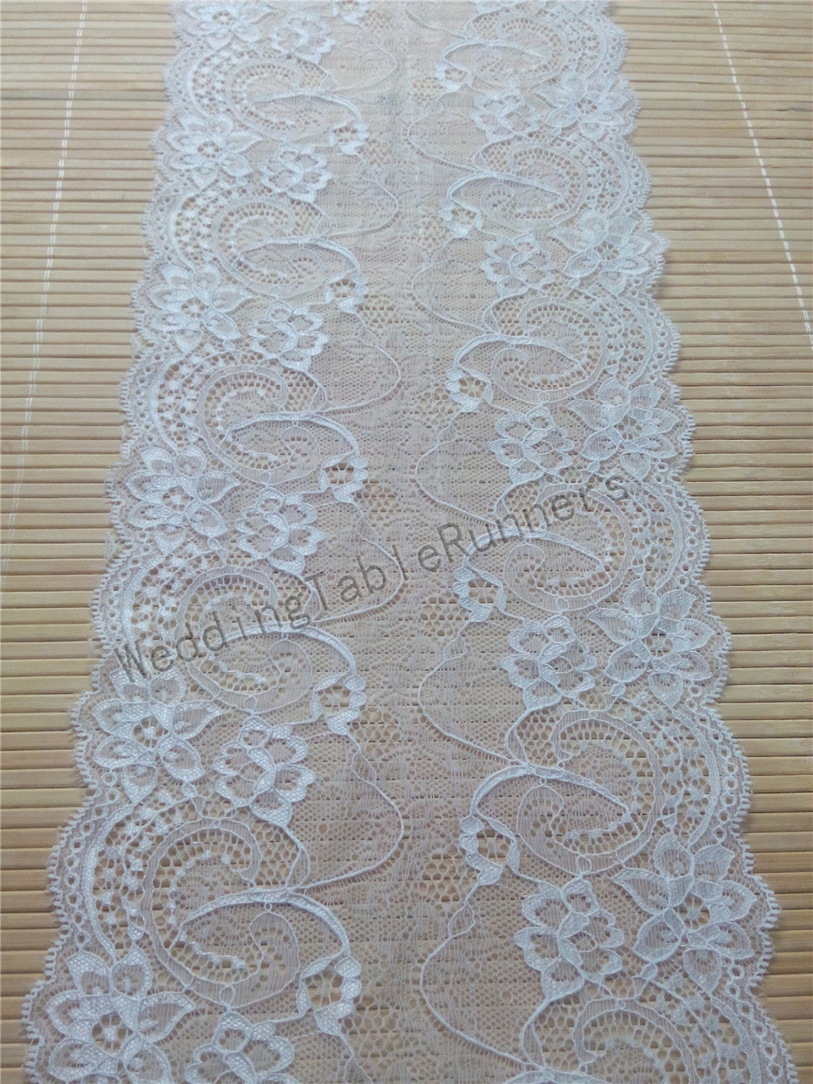 Ivory Wedding Table Runner Lace Runner Wedding Runners Lace - Etsy