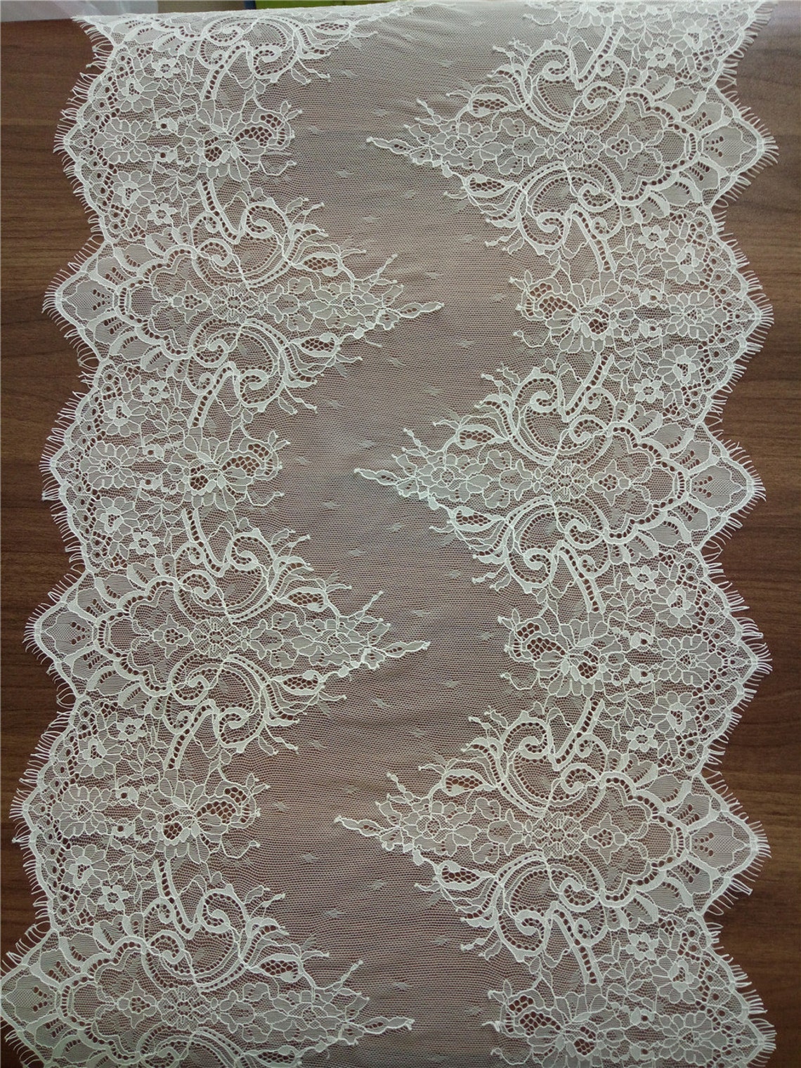 Ivory Lace Table Runner/wedding Table Runners/lace Table - Etsy