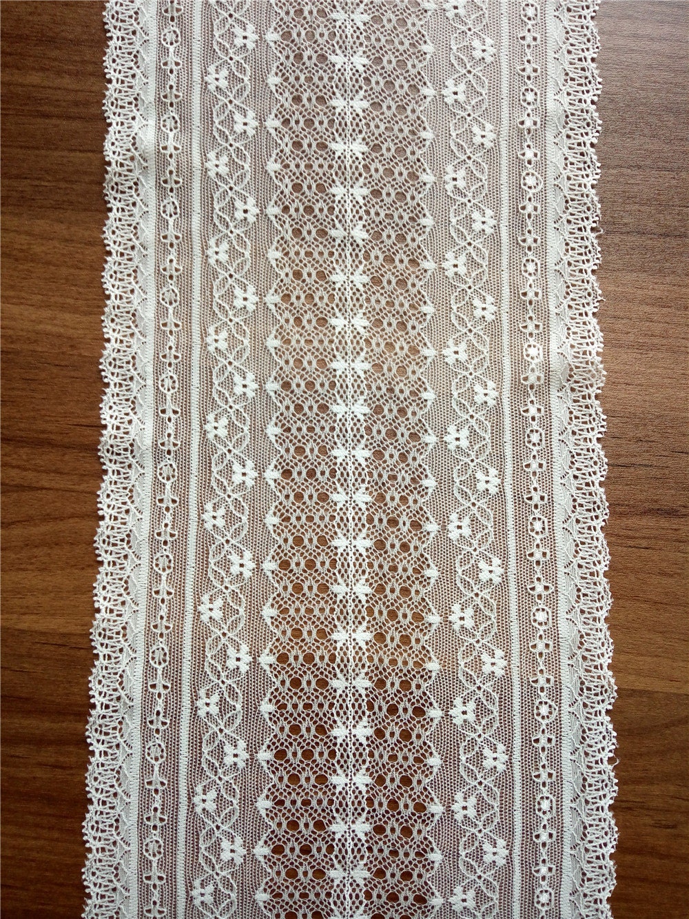 White lace table runners 7 table runner lace topper | Etsy