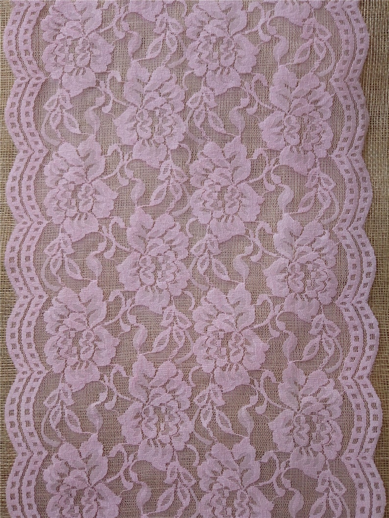 Pink Lace Runnertable Runner Overlay Pink Lace Table - Etsy