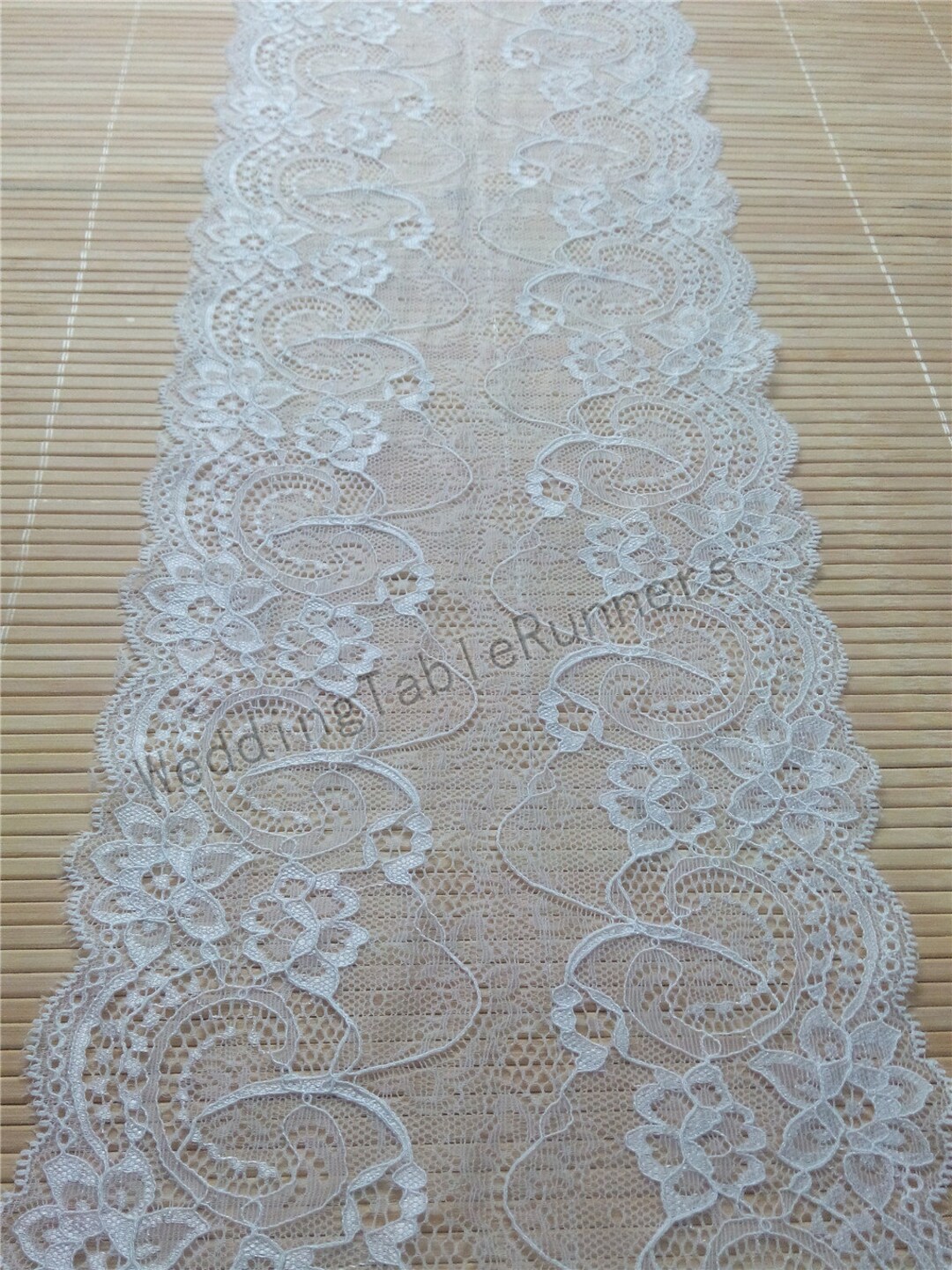 Ivory Wedding Table Runner Lace Runner, Wedding Runners Lace Table ...