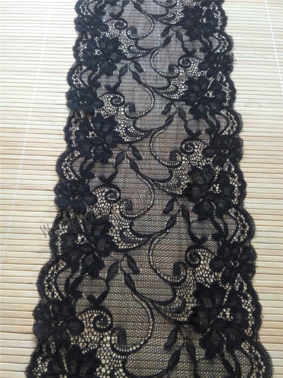 Black Lace Runner 7 Wedding Table Runner Lace Table - Etsy UK