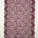 Wine Red Lace Table Runner, 12" Wide ,wedding Table Runner, Wedding ...