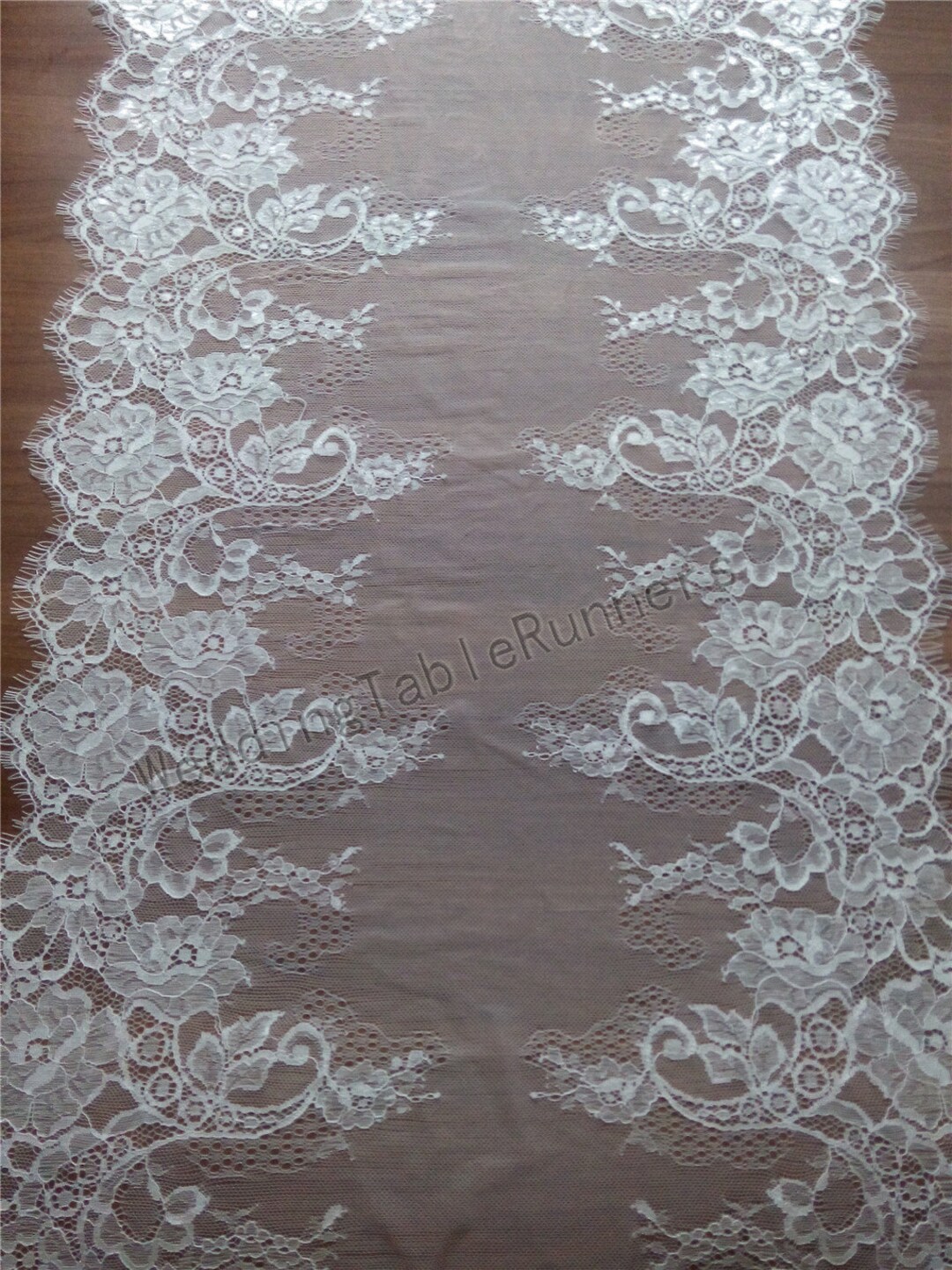 Ivory Lace Table Runner/ivory Wedding/wedding Decor/centerpiece, 17 ...