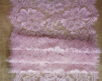 Dusty Rose Table Runner 3ft-10ft Long12inches Wide Lace - Etsy