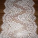 Ivory Lace Table Runner/extra Wide Table Runners, 15 Wide, Modern Table ...