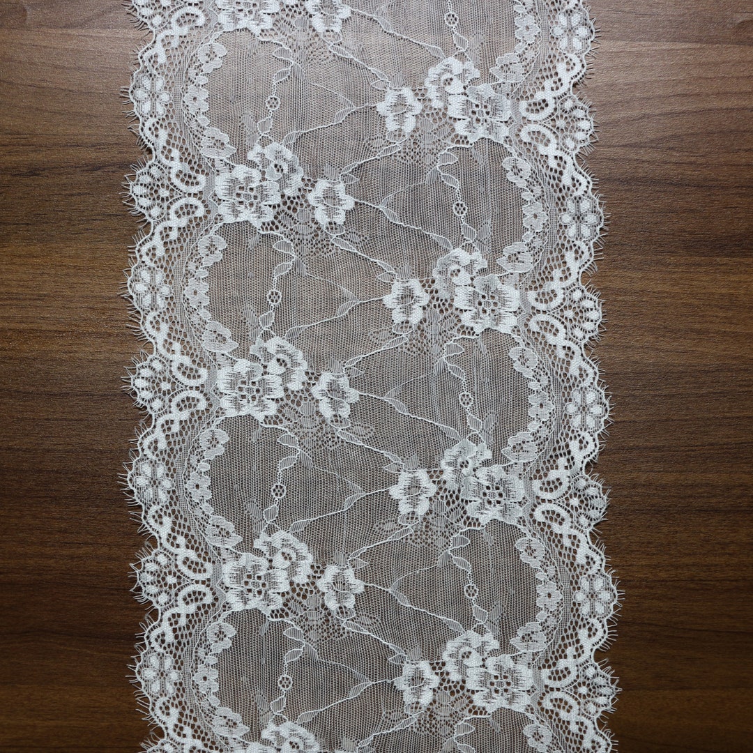 Lace Table Runner, 8" Wide, Wedding Decor,table Runners,wedding, Ivory ...