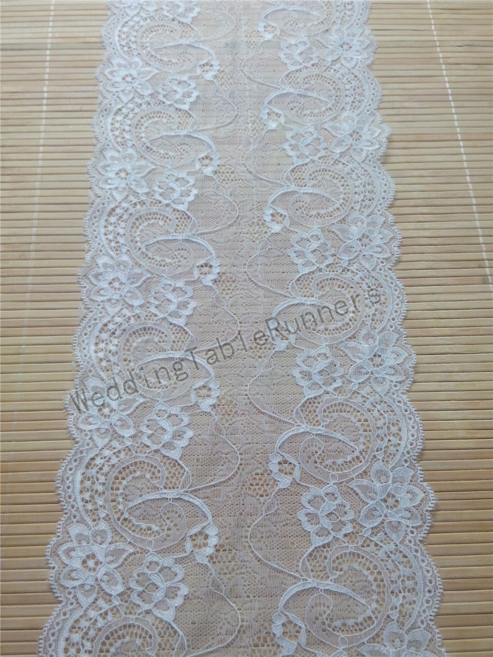 Ivory Wedding Table Runner Lace Runner Wedding Runners Lace - Etsy