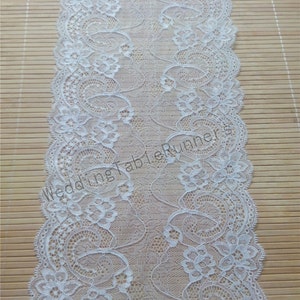 Ivory Wedding Table Runner Lace Runner, Wedding Runners Lace Table ...