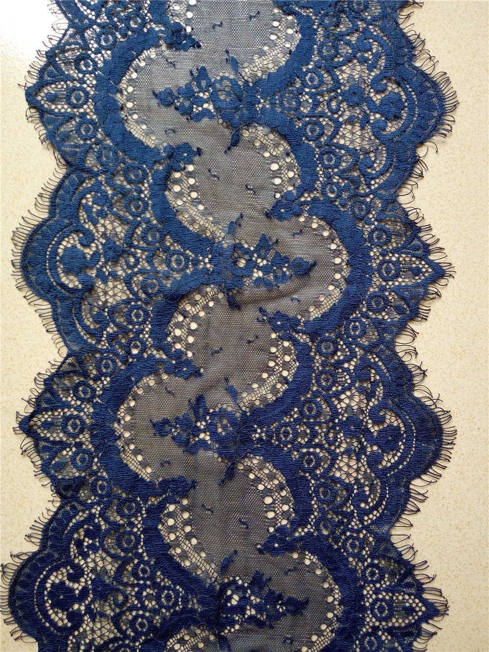 6ft Navy Lace Runner, 9-1/2" ,lace Table Runner, Wedding Table Runners ...