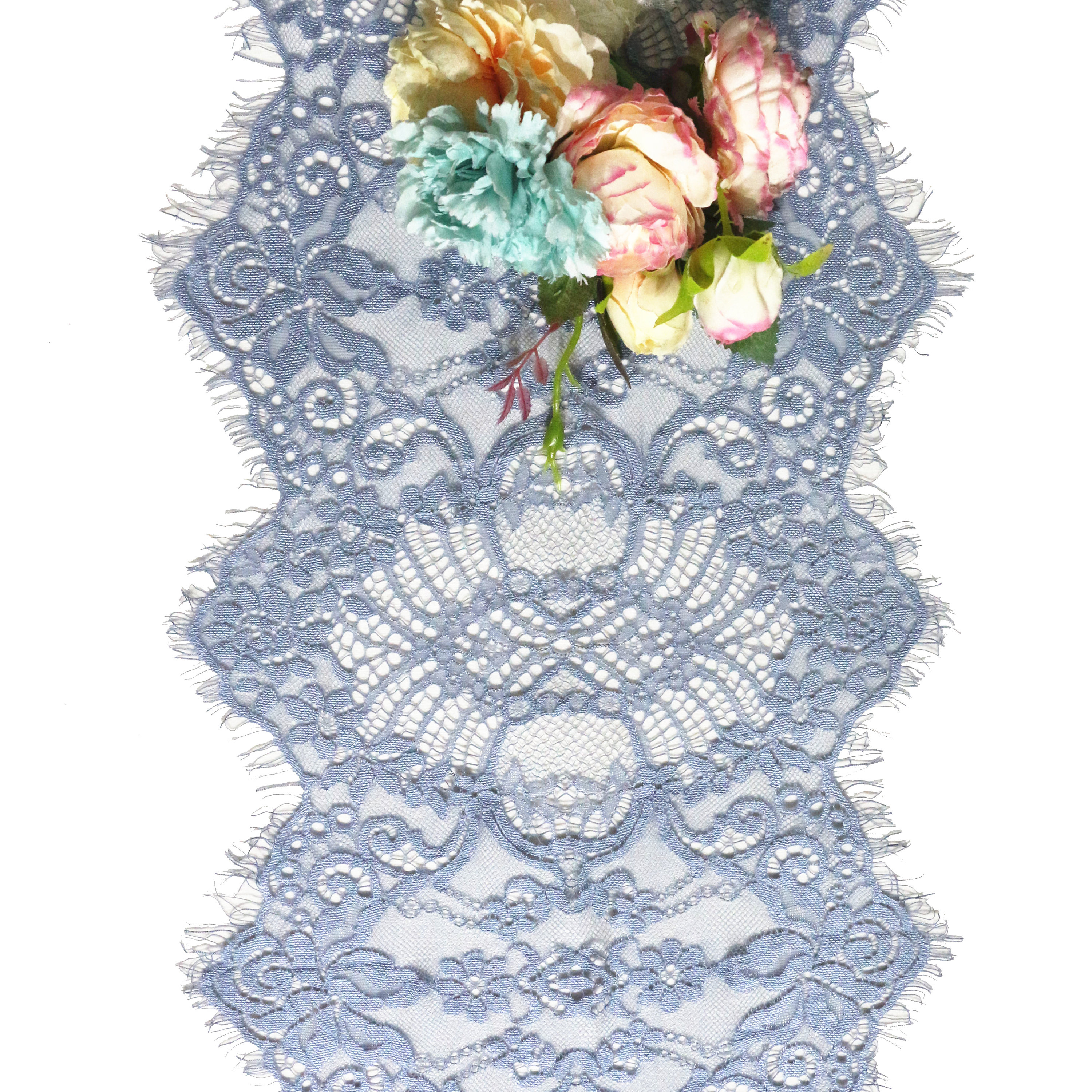 Dusty Blue Table Runner Wedding Decor 11inch/27cm Wide - Etsy