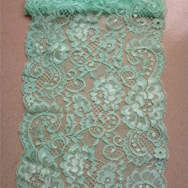 Mint Lace - Etsy