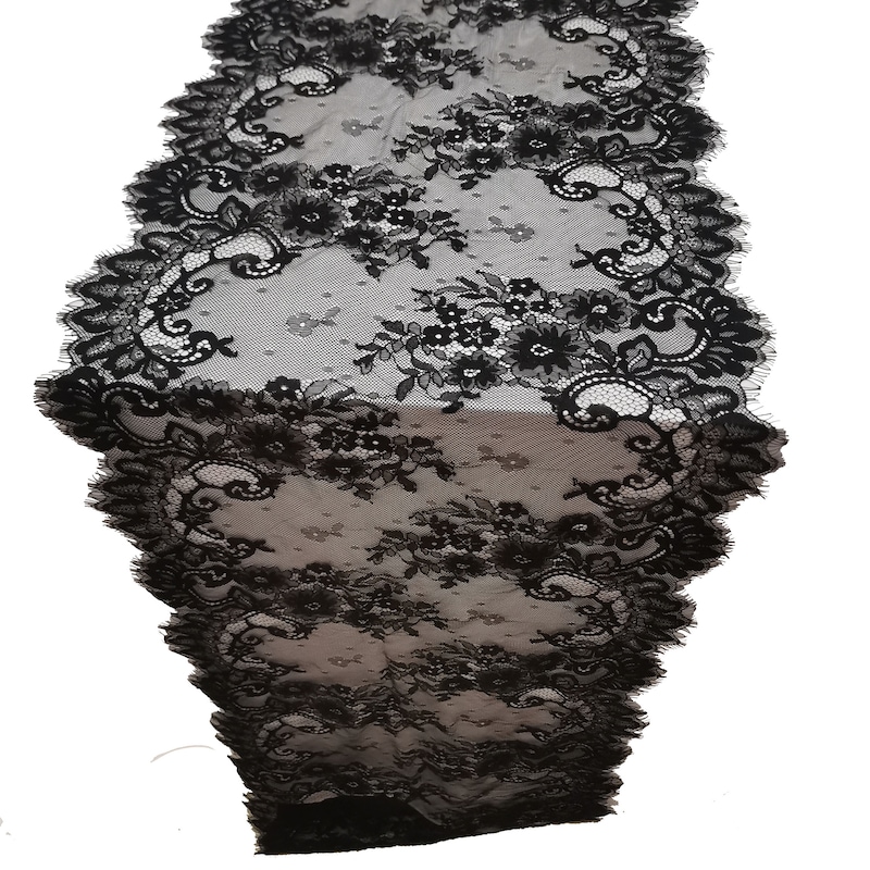 Black Table Runner - Etsy