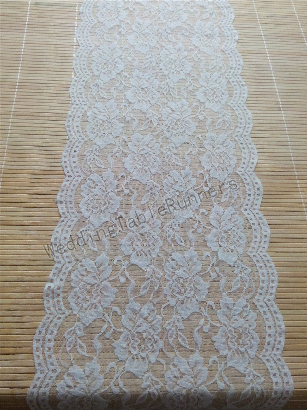 Lace Table runner 9 wedding table runners white table | Etsy