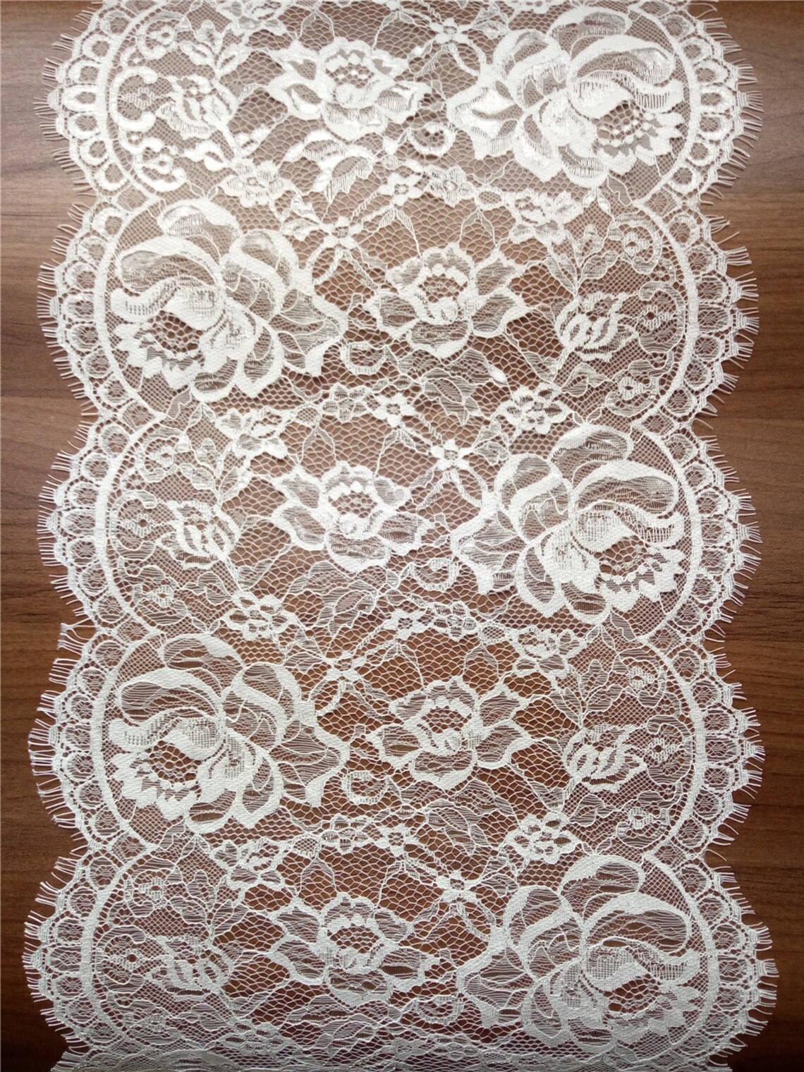 Ivory Lace Table Runner/ivory Lace Runner Ivory Table Runner | Etsy