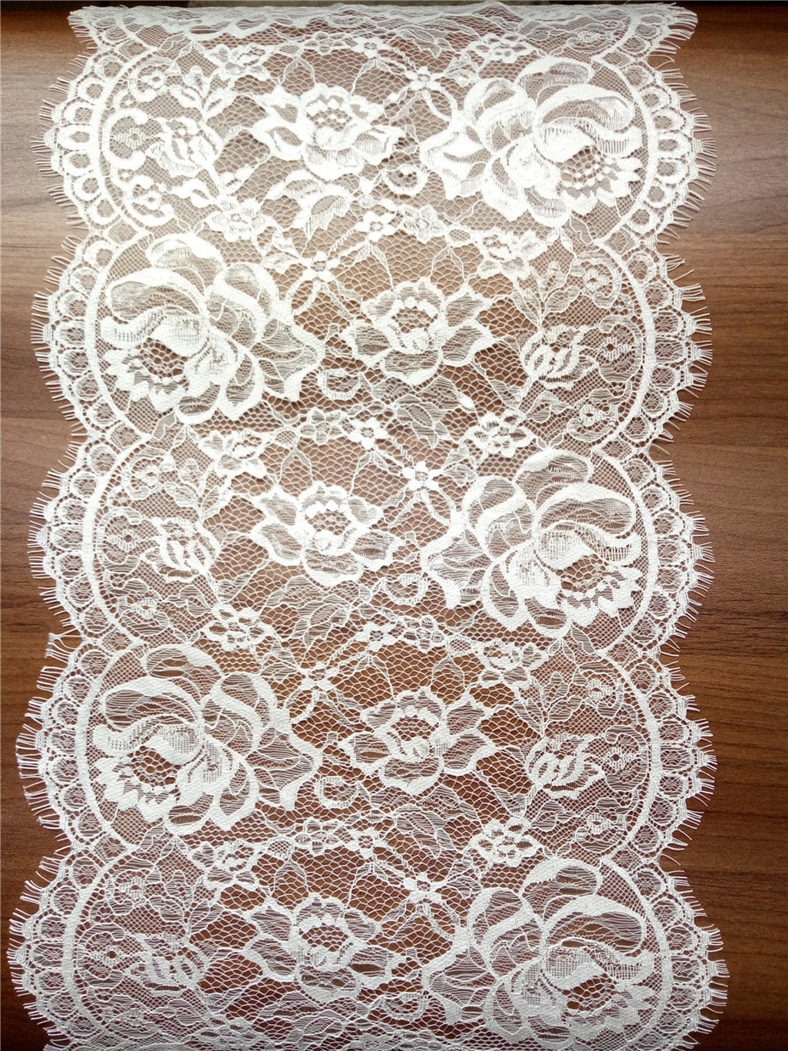 Ivory Lace Table Runner/ivory Lace Runner Ivory Table Runner | Etsy