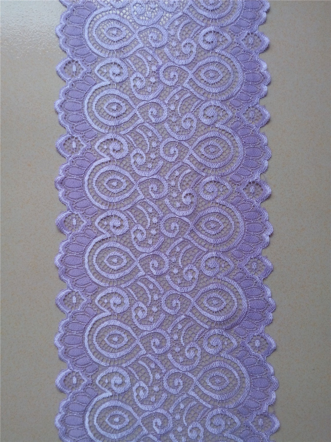Lavender Lace Table Runner 7 Wedding Table Runner - Etsy