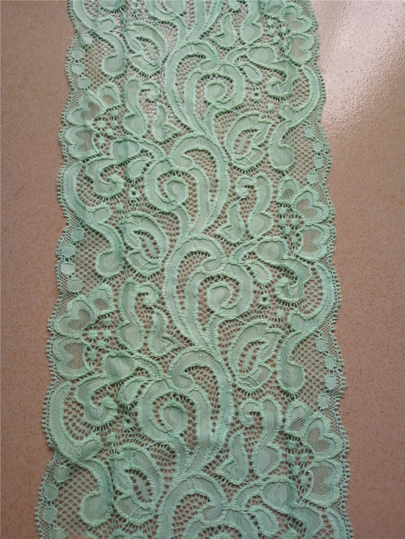 Mint lace table runner mint wedding mint lace runner mint | Etsy