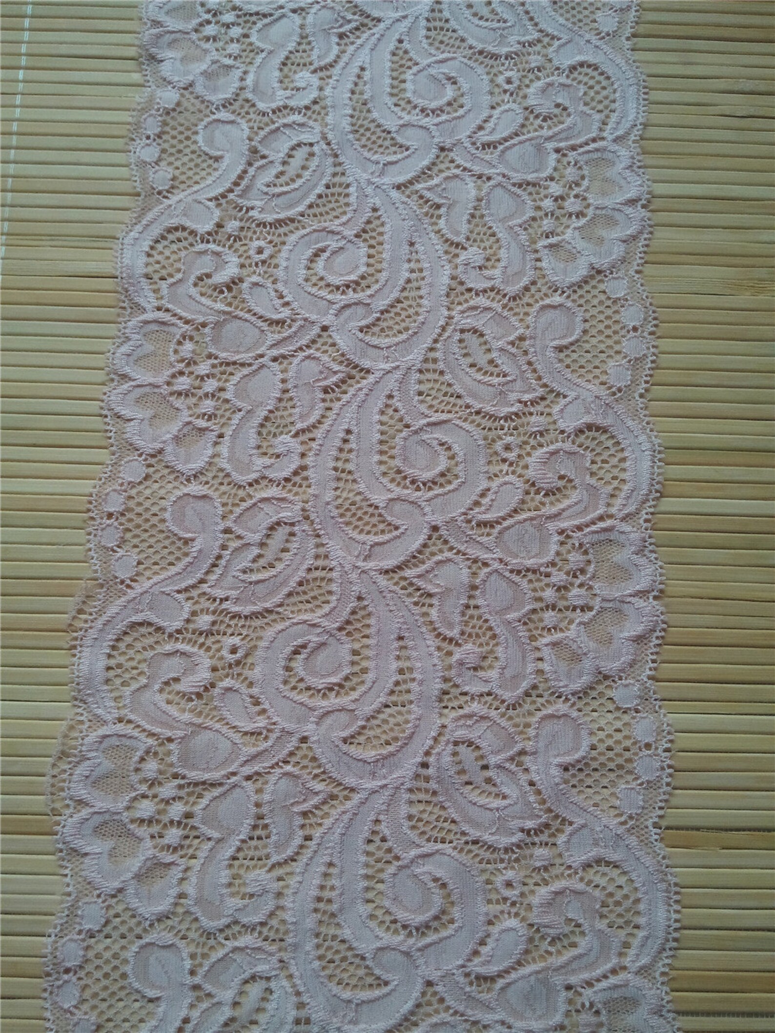 Blush Pink Lace Runner 7 wedding Table Runner Lace | Etsy
