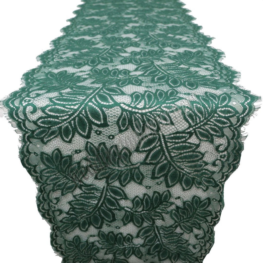 Dark Green Table Runner, 15"/38cm Wide 10ft/120"/330cm Long ,hunter ...